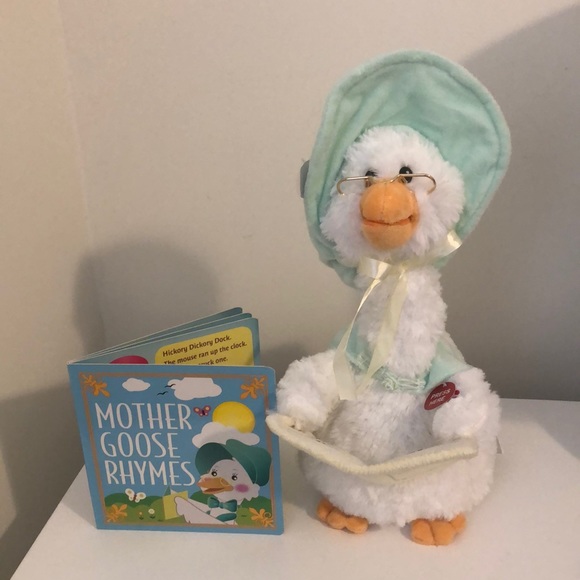Cuddle Barn | Toys | Cuddle Barn Mother Goose Animated Plush With Board ...